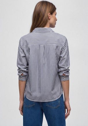 Street One Langarmbluse im Streifen-Design