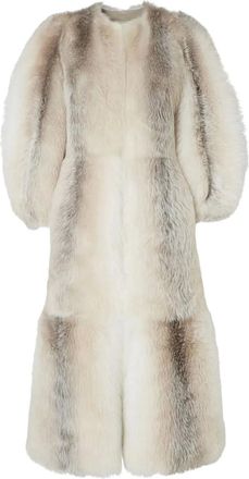 Fendi sheepskin coat - Blanc