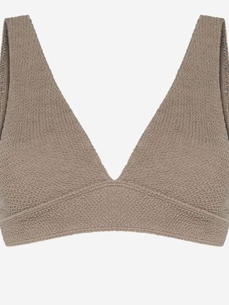 Sorbet Island Womens Bikini Set - Beige Polyester Swimwear Sea Clothing