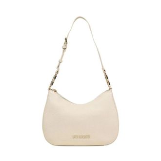 Love Moschino Femme, Sacs, Beige, Taille: ONE Size Sac &agrave; main en poly&eacute;thyl&egrave;ne avec motif tress&eacute;