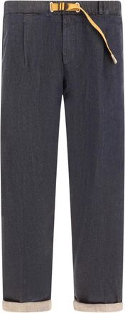 White Sand Chinos - - Trousers - Herren - Blau - L