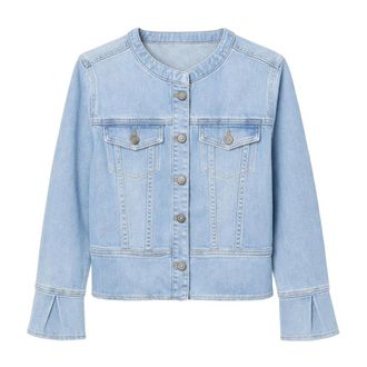 2-Biz Femme, Vestes, Bleu, Taille: 40 FR Veste en jean