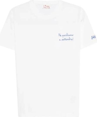 MC2 Saint Barth Homme, Tops, Blanc, Taille: L Portofino T-shirt