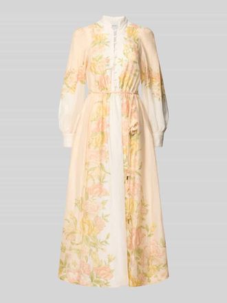 Forever New Midikleid aus Lyocell-Mix mit Bindeg&uuml;rtel