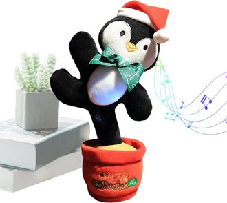 Generico Musikalisches Tanzspielzeug, 32 cm, Weihnachtsbaum, elektrisch, singend, Weihnachtsbaum, saisonale Dekoration f&uuml;r Schlafzimmer, Urlaub, Thanksgiving