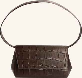 Kaai Kaai Umh&auml;ngetasche Ikon Clutch braun