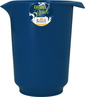 RBV BIRKMANN Birkmann, Colour Bowls, R&uuml;hrbecher, 1,5 Liter, Sch&uuml;ssel aus Melamin, kratzfest, standfest, nachhaltig, dunkelblau, 709072
