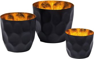 Philippi Casa 3 TLG. Teelicht Set Höhe 11 cm
