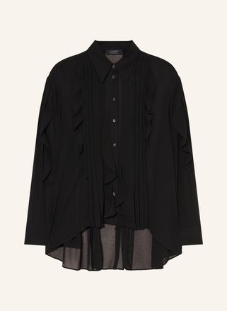 AllSaints Allsaints Hemdbluse Minna Mit Plissees Und Volants schwarz