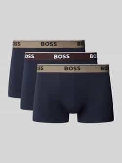 HUGO BOSS Trunks aus Baumwoll-Mix im 3er-Pack Modell Power
