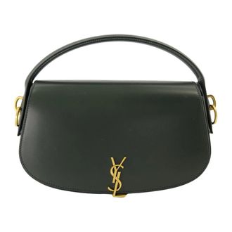 Saint Laurent Dunkelgr&uuml;ne Voltaire Tasche - - Bags - Damen - Gr&uuml;n - ONE SIZE