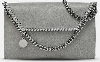 Stella McCartney Falabella Wallet Crossbody Bag, Woman, Grey