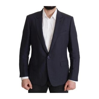 Dolce & Gabbana Blazer Coupe Classique - Homme - Vestes - Bleu - Taille: 3XL