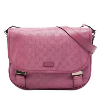 Gucci Pre-owned Vintage Nylon Crossbody Bag - - Pre-owned - Damen - Rosa - ONE SIZE