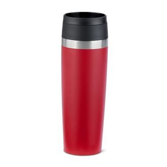 Emsa N2023750 Travel Mug Classic 0,5 Liter, neuer Komfort-Schraubverschluss, Pulverbeschichtung, Edelstahl, 6h hei&szlig; und 12h kalt, 100% dicht, 360&deg;-Trink&ouml;ff