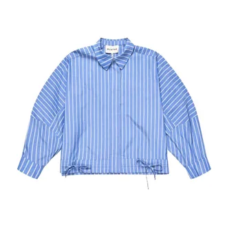 Munthe Femme, Blouses et Chemises, Bleu, Taille: 34 FR Uasta Top