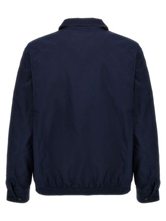 Polo Ralph Lauren Logo-Embroidered Cotton Jacket - Navy