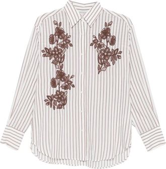 Ermanno Scervino Femme, Blouses et Chemises, Blanc, Taille: 36 FR Ermanno Firenze Chemises White