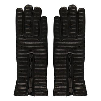 Moorer Gants matelass&eacute;s Guanto - Femme - Accessoires - Noir - Taille: 8 1/2 IN