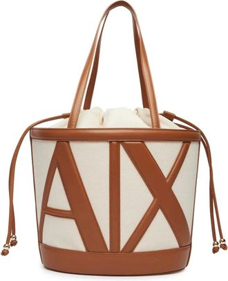 A|X Armani Exchange Femme, Sacs, Brun, Taille: ONE Size Sac Shopper