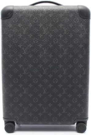 Louis Vuitton unisex, Pre-owned, Noir, Taille: ONE Size Pre-owned Horizon 55 Valise en Toile Enduite Monogram Eclipse