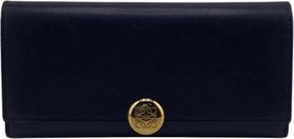 Loewe unisex, Pre-owned, Noir, Taille: ONE Size Pre-owned Wallet