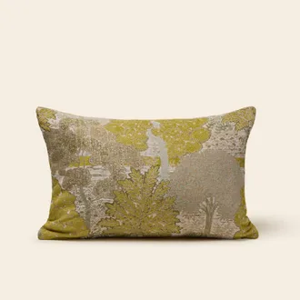 Madura Housse De Coussin Alisia Jaune sulfure et naturel - JAUNE