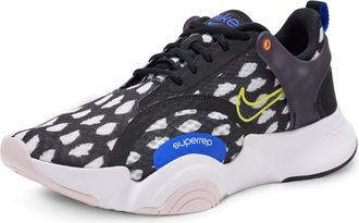 Nike Nike Nike Superrep Go 2 Herren-Sneaker, Black Yellow Strike White Racer Blue, 42.5 EU