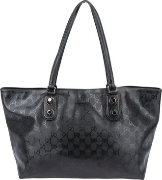 Gucci Crossbody Bags - Gucci GG Monogram Imprime Handbag - Gr. unisize - in Schwarz - f&uuml;r Damen