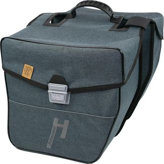 Haberland Emotion Doppelpacktasche Schwarz 31x31x16 cm