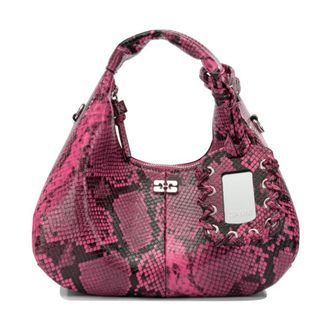 Ganni Femme, Sacs, Multicolore, Taille: ONE Size Snake Print Mini Bag