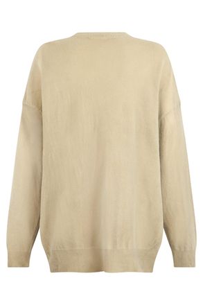 Our Legacy Mens Wool Sweater Beige Merino Sweatshirts