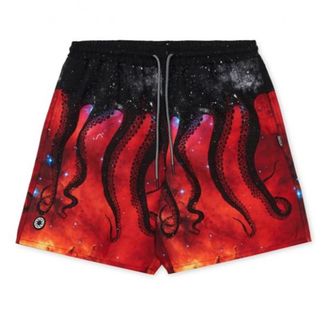 Octopus Beachwear - - Swimwear - Herren - Schwarzk - XL