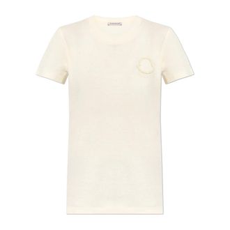 Moncler T-Shirts - - Tops - Damen - Gelb - XS