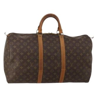 Louis Vuitton Pre-owned Keepall 45 Sac Boston - Femme - Pre-owned - Brun - Taille: ONE Size
