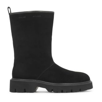 Kazar Homme, Chaussures, Noir, Taille: 40 EU Bottes de neige en daim
