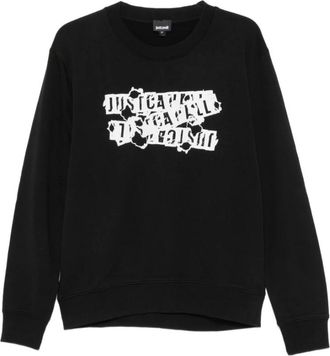 Just Cavalli Homme, Sweatshirts et sweats &agrave; capuche, Noir, Taille: 2XL 900 SweaT-shirt