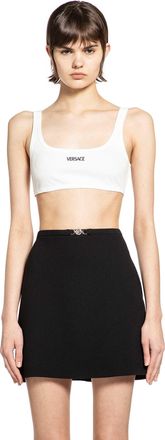 Versace Ribbed Cotton Top