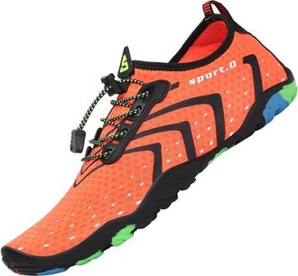 Saguaro Chaussures Aquatiques Homme Femme Chaussure deau Respirant Chaussures de Plage Séchage Rapide Chaussures Mer pour Plongée Nautiques Baignade Riviere O