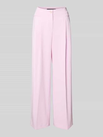 Marc Cain Wide Fit Stoffhose mit B&uuml;gelfalten
