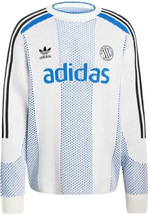adidas Homme, Sport, Blanc, Taille: XL Adicolor Blokecore LS Pullover