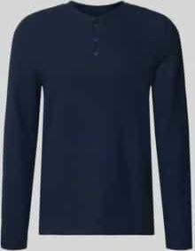 Mc Neal Regular Fit Longsleeve mit Knopfleiste