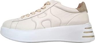 Hogan Chaussures Sneaker Femme Rebel H564 HXW5640DN61RCB367T Yogourt Or p&acirc;le, Yaourt or p&acirc;le, 35.5 EU
