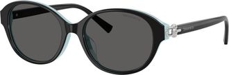 Tiffany & Co. unisex, Accessoires, Noir, Taille: 54 MM Tf4263D Lunettes de soleil