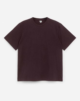 Arket Lockeres T-Shirt 220 GSM -Rot