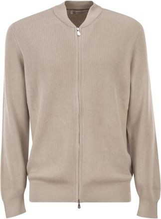 Brunello Cucinelli Homme, Sweatshirts et sweats &agrave; capuche, Beige, Taille: L Sweater Brunello Cucinelli
