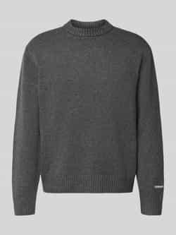 Jack & Jones Strickpullover mit Label-Stitching Modell NORREBRO