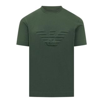 Emporio Armani Homme, Tops, Vert, Taille: M T-shirt