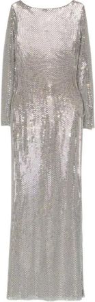 Self Portrait Femme, Robes, Gris, Taille: 36 FR Robes Maxi