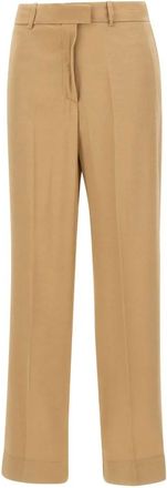 Kaos Kaos, Femme, Pantalons, Brun, Taille: 36 FR Straight Pantalons